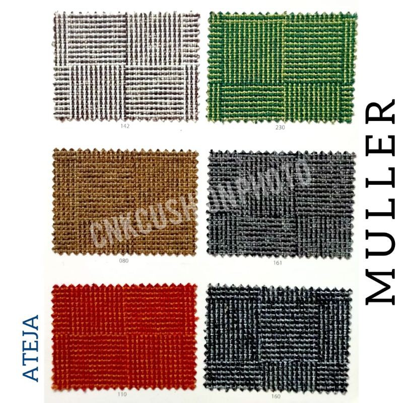 Jual BAHAN KAIN ATEJA FABRIC TEBAL UNTUK INTERIOR SOFA TAS MEUBEL KURSI ...