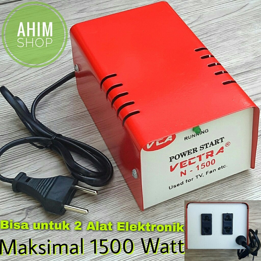 Jual VECTRA Auto Soft Start Dua Alat Elektronik Max.1500W Body Besi ...