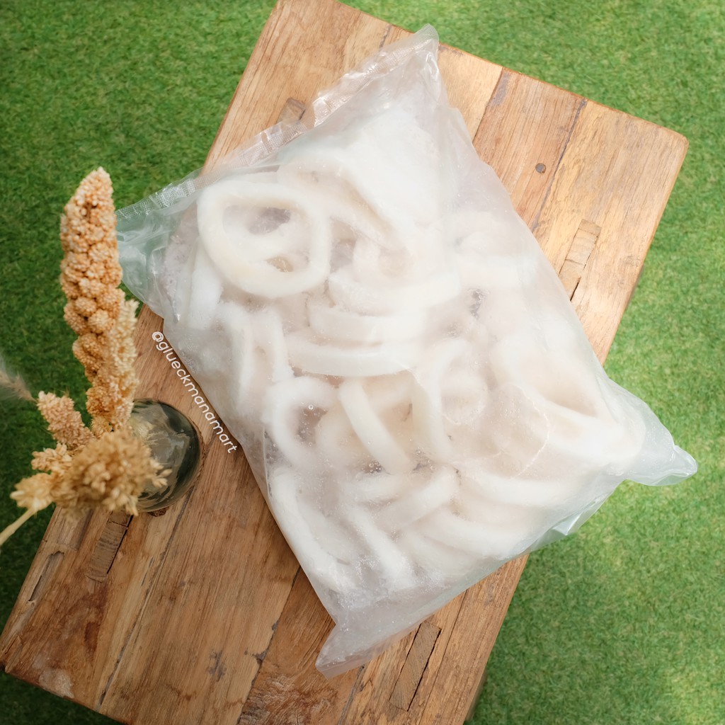 Jual Frozen Calamari Ring / Cumi - cumi potong 1Kg | Shopee Indonesia
