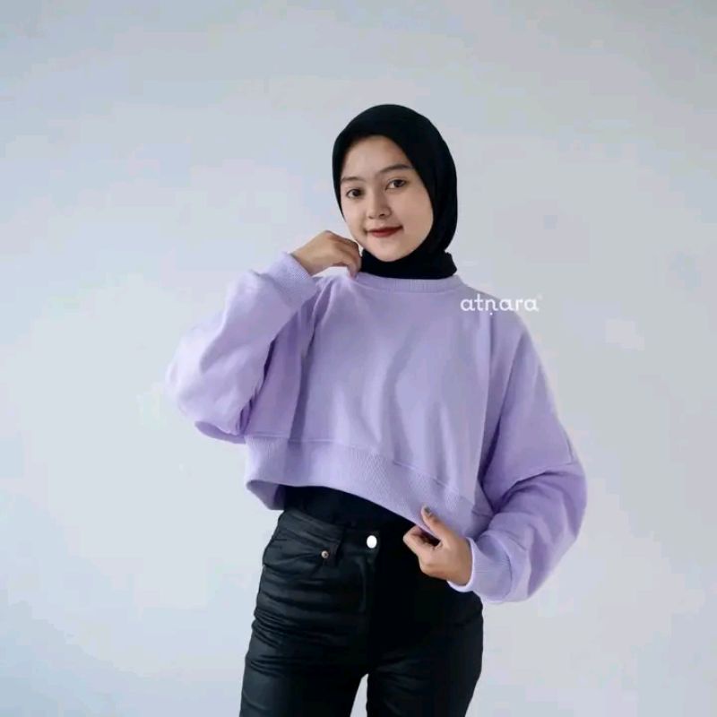 Jual Real Crop Sweater | Shopee Indonesia