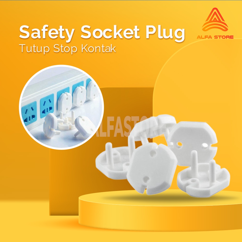 Jual Pengaman Tutup Stop Kontak Outlet Colokan Listrik Safety Socket ...