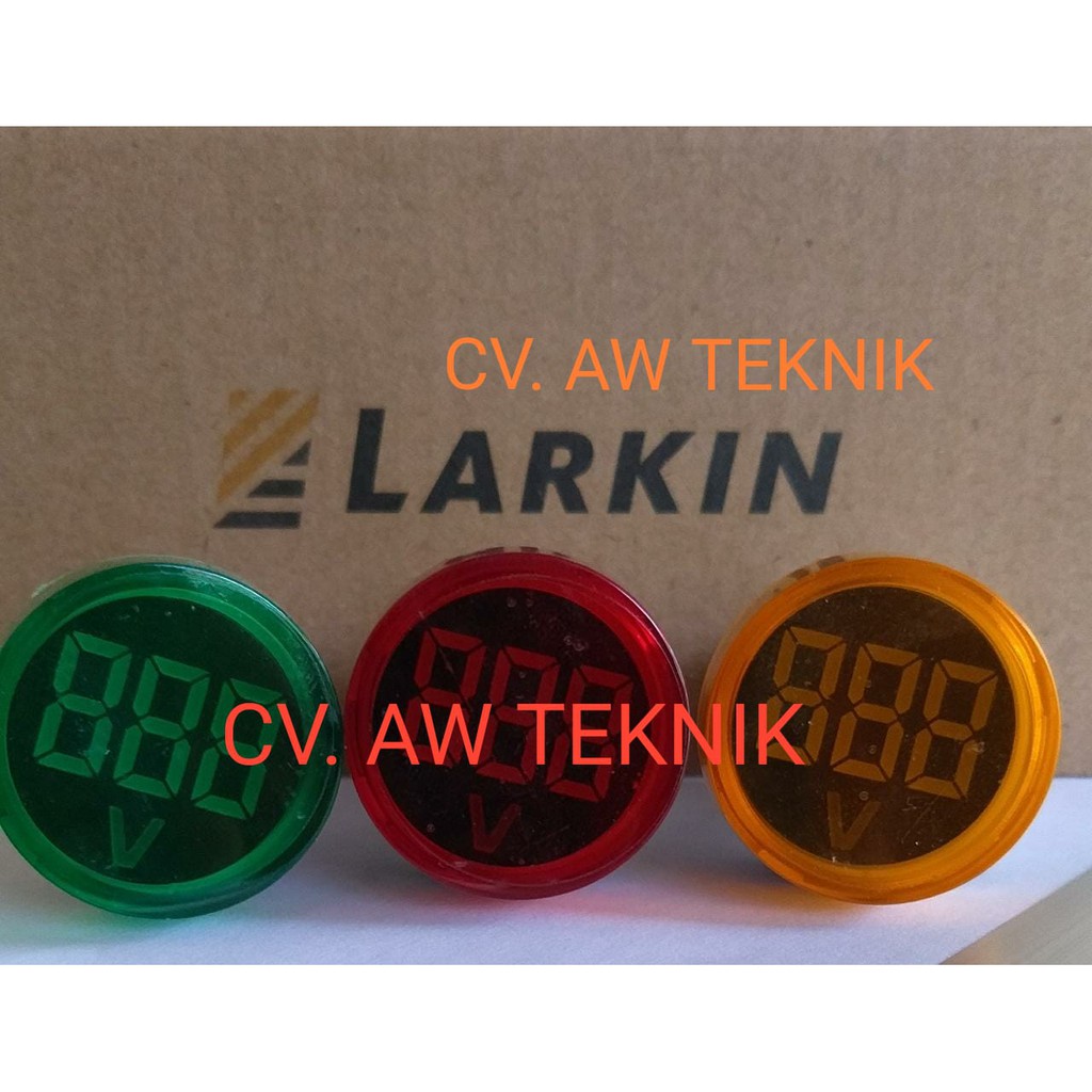 Jual Pilot Lamp Volt LD16-22DV / Indicator Lamp Volt ( LARKIN ...
