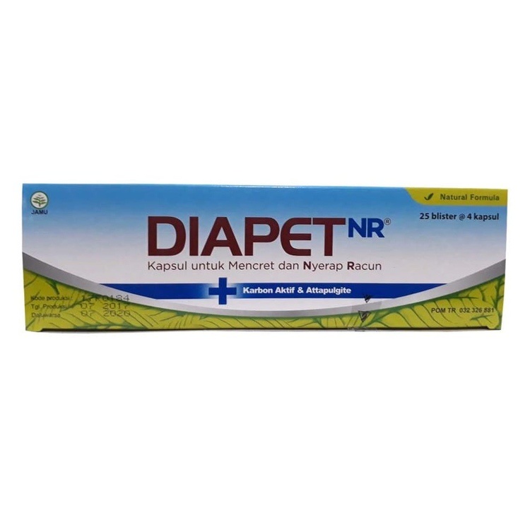 Jual Diapet NR BOX isi 100 Kapsul | Shopee Indonesia