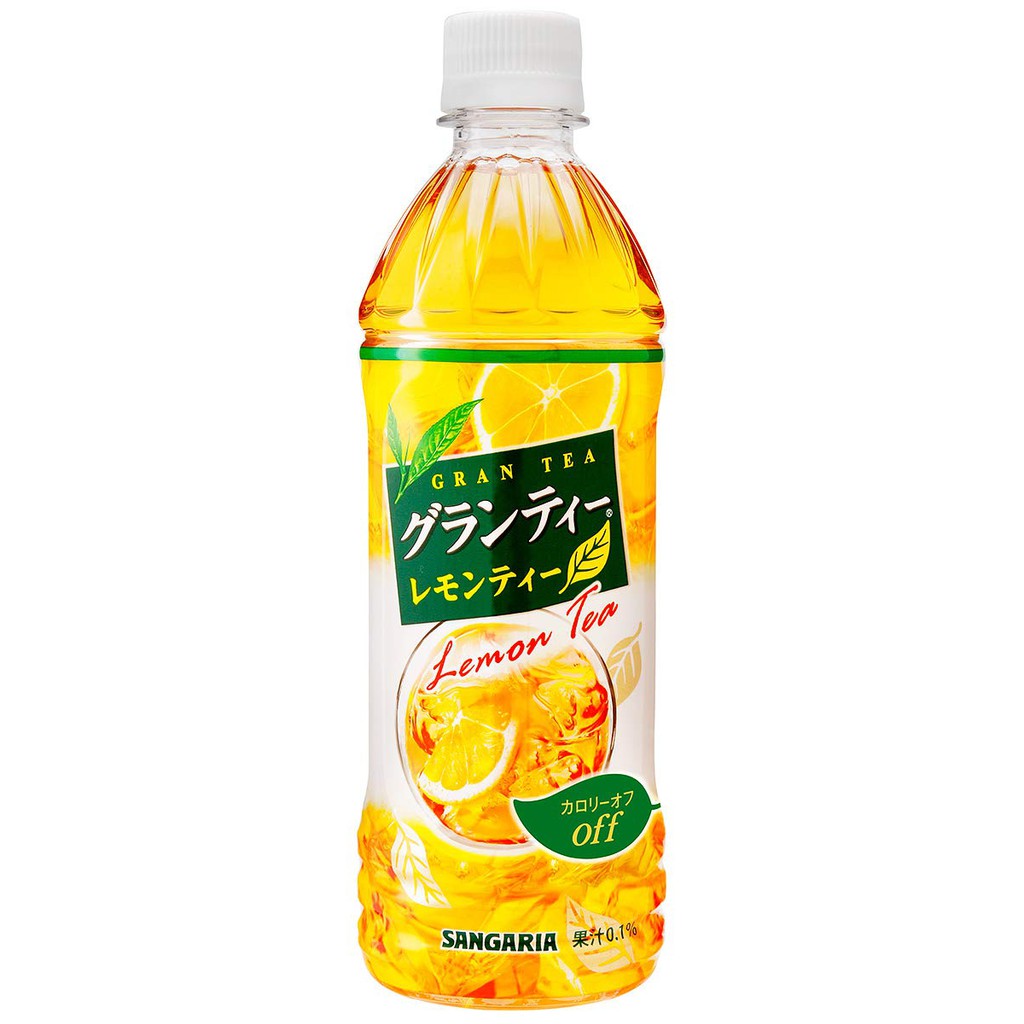 Jual Sangaria Gran Tea Drink Lemon / Minuman Jepang Rasa Lemon Tea [500ml] | Shopee Indonesia