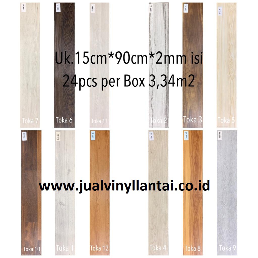 Jual Vinyl Flooring Toka 2mm | Shopee Indonesia