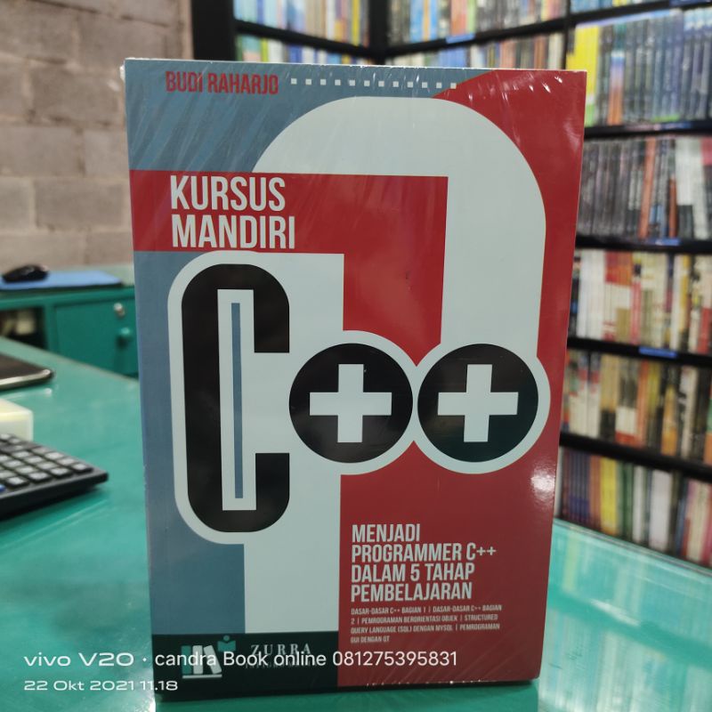 Jual BUKU KURSUS MANDIRI C++ MENJADI PROGRAMMER DALAM 5 TAHAP ...