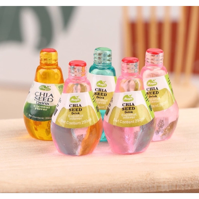 Jual Miniature Chia Seet Drink skala 1:12 - Miniatur Botol Minuman Air ...