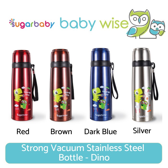 Jual Sugar Baby Strong Vacuum Stainless Steel Bottle Dino - Termos Air ...