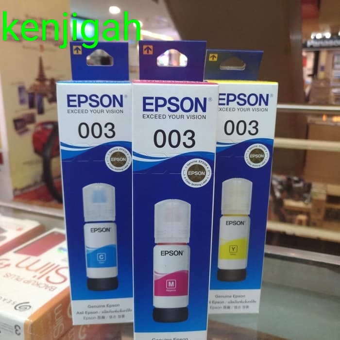 Jual Tinta Epson 003 Colour Original (C.Y.M) | Shopee Indonesia