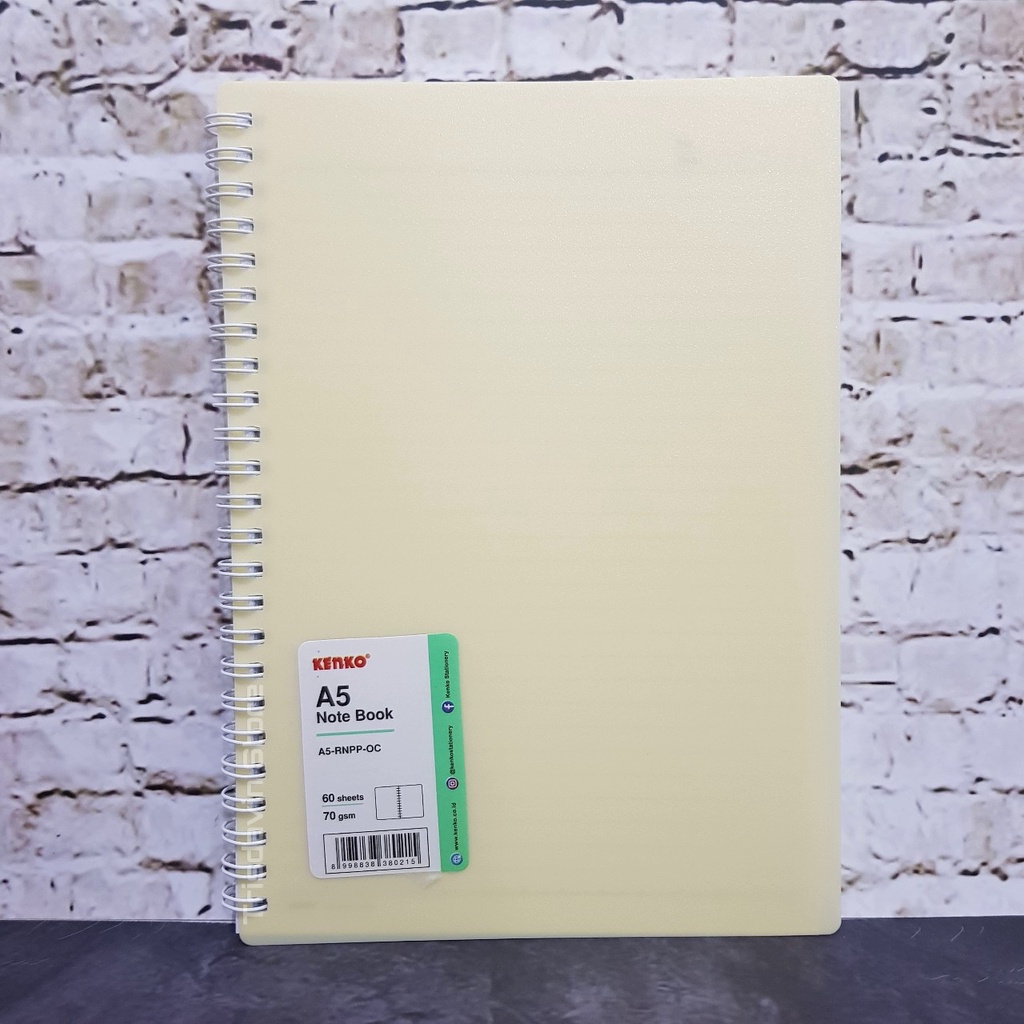 Jual Notebook spiral A5 Kenko 4 warna / Buku dairy A5 Kenko 4 warna ...