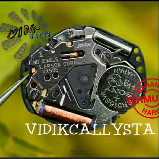 Jual MESIN JAM TANGAN EPSON VX50E VX 50E VX50 50 E VX-50E ORIGINAL ORI | Shopee Indonesia
