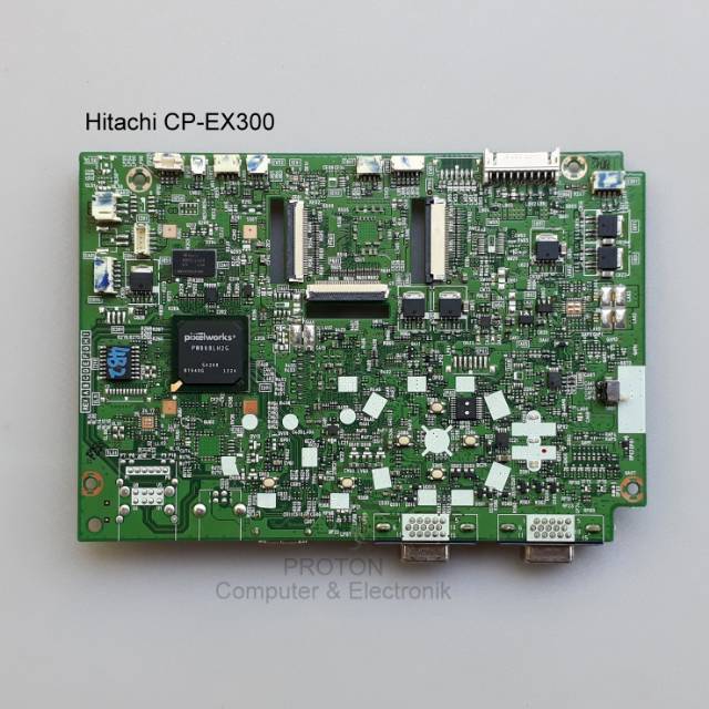 Jual mesin mainboard LCD Projector proyektor Hitachi CP-EX300 . CP ...