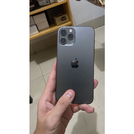 Jual IPhone 12 pro max 128gb Graphite second mulus ori 100% | Shopee Indonesia
