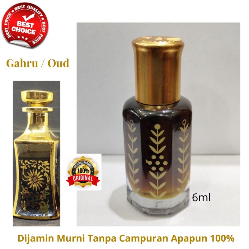 Jual Minyak Gahru / OUD / Misk Arabian khas wangi kayu gaharu/asli/non ...