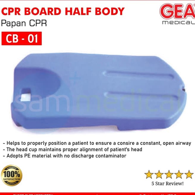 Jual GEA CPR Board Half Body / Papan CPR CB-01 | Shopee Indonesia