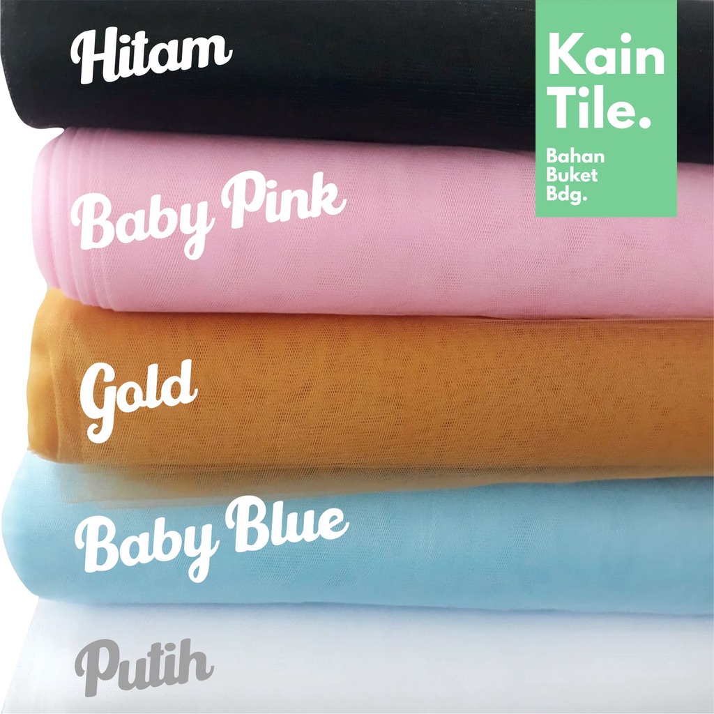 Jual Kain Tile Polos Per 1 Meter 125x100cm kain tile souvenir hampers ...