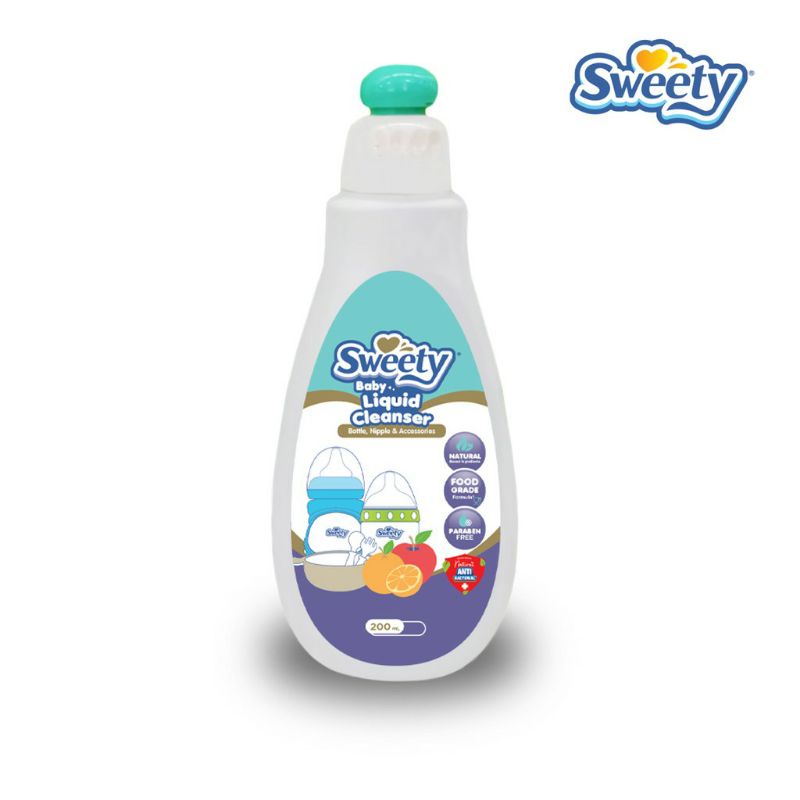 Jual Sweety baby liquid cleanser / sweety botol 200ml | Shopee Indonesia
