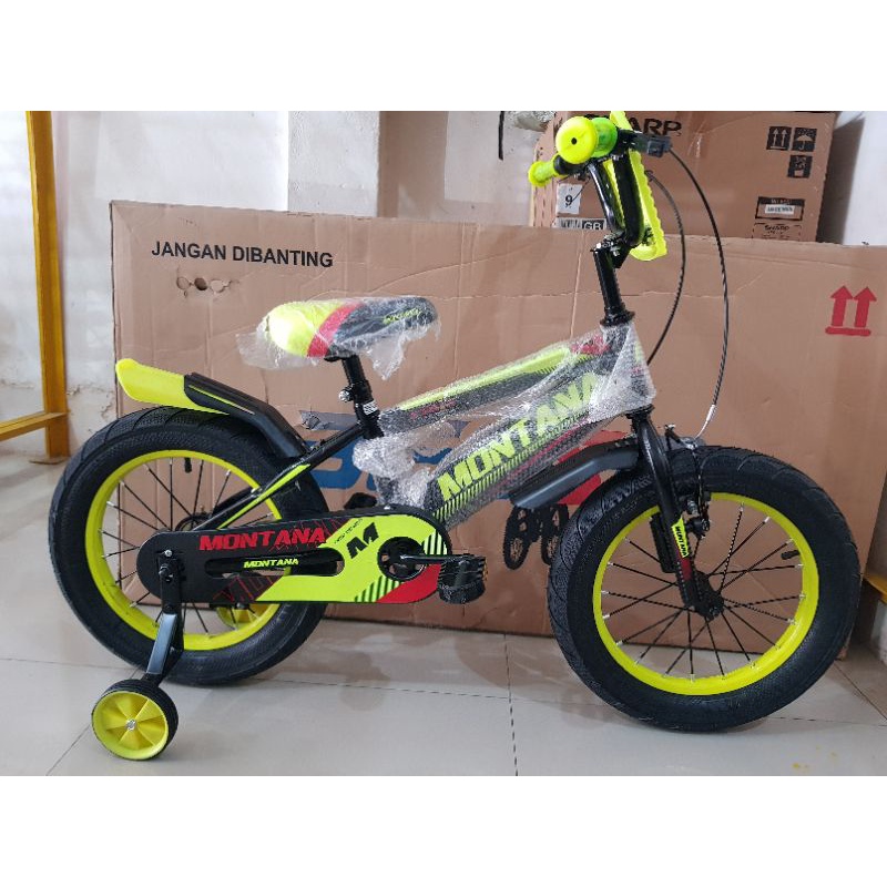 Jual Sepeda Anak Sepeda BMX 16 inch MONTANA ( BAN JUMBO 3.0 ) ( Warna ...