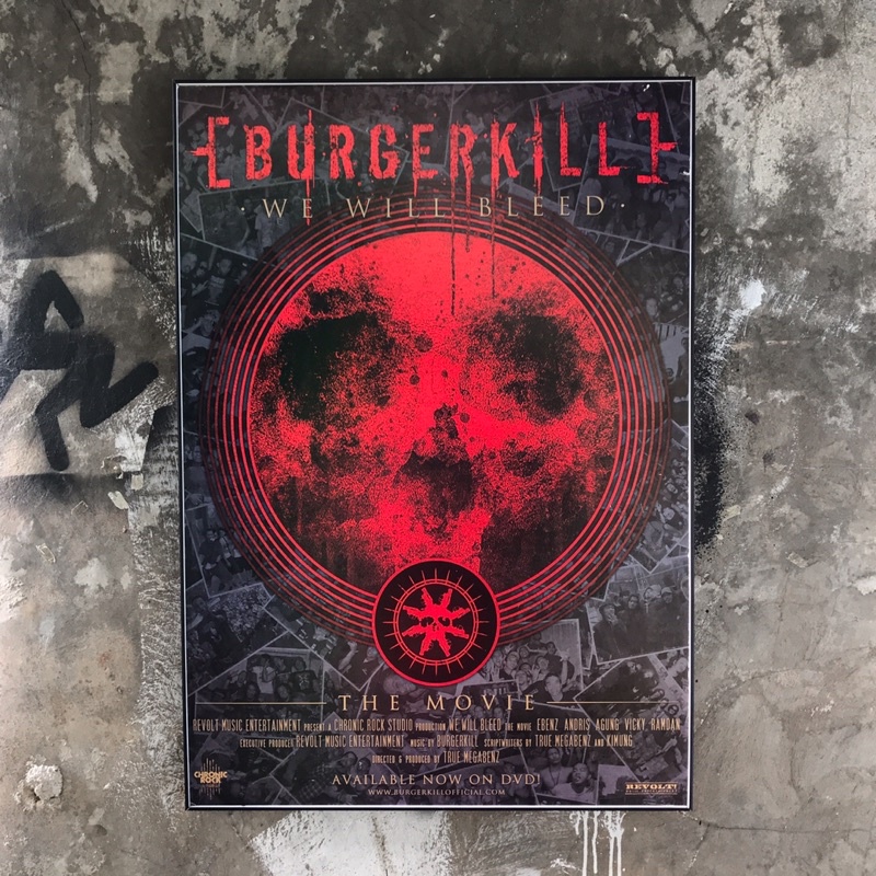 Jual Poster Burgerkill ‘We Will Bleed‘ The Movie | Shopee Indonesia