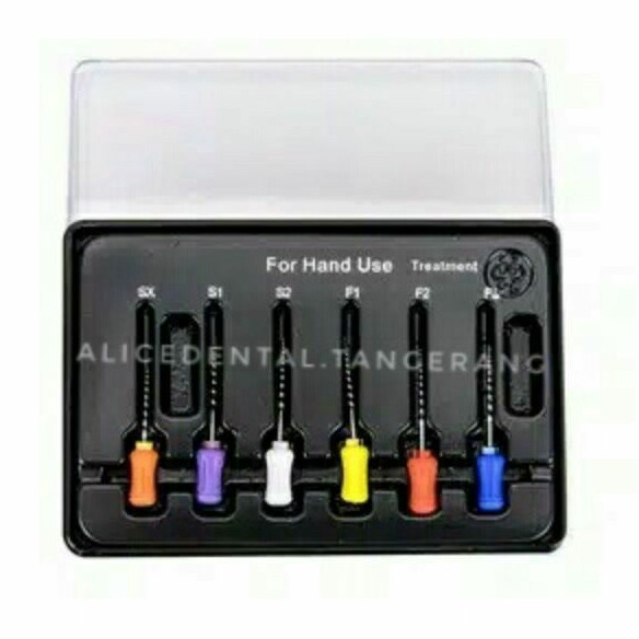 Jual Dental Protaper for hand use SX-F3 FHU endo endodontic NiTi Ni-Ti ...