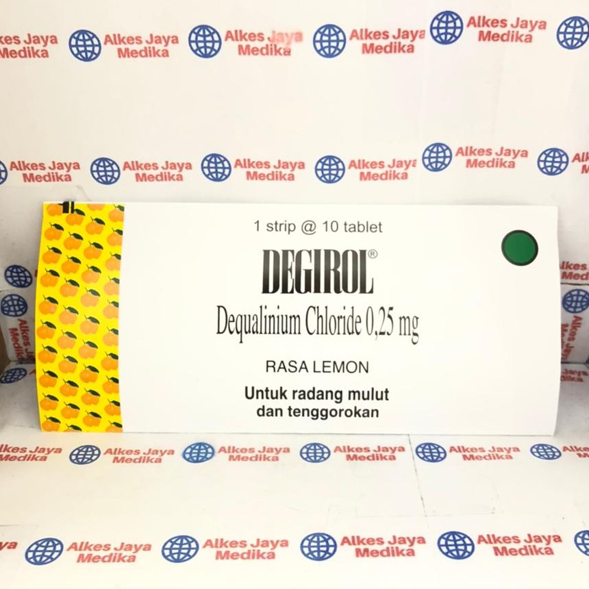 Jual Degirol Isi 10 tablet - Permen Tenggorokan | Shopee Indonesia
