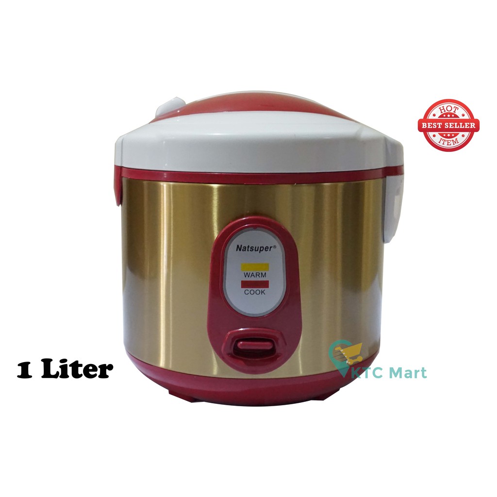 Jual KTCmart - Magic Com Mini 1 Liter NATSUPER Listrik/ Penanak Nasi ...