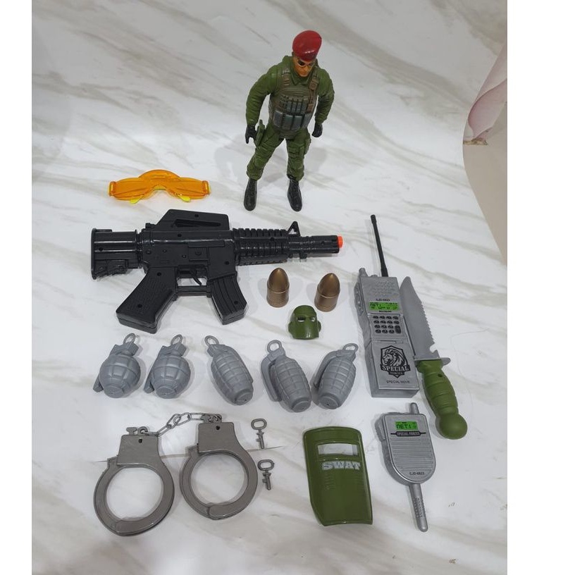 Jual MAINAN FIGURE TENTARA MILITARY BORGOL ARMY FIGURE TENTARA BESAR 24 ...