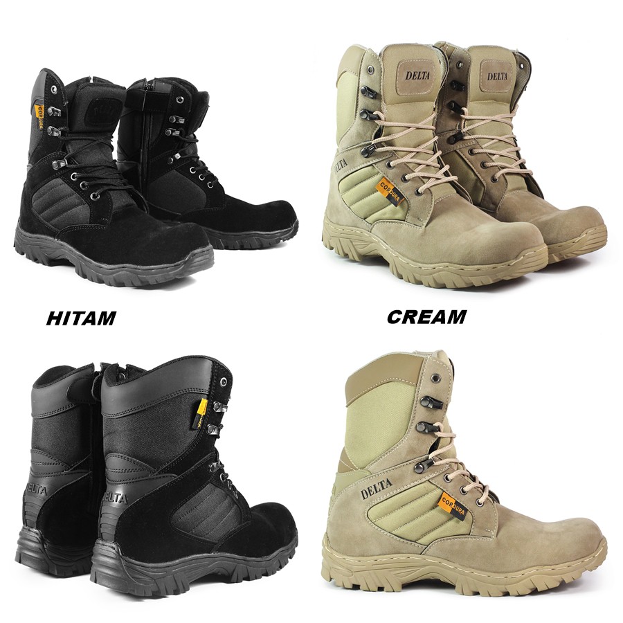 Jual Sepatu DELTA TACTICAL MURAH SAFETY UJUNG BESI TERLARIS FAVORIT Pdl ...