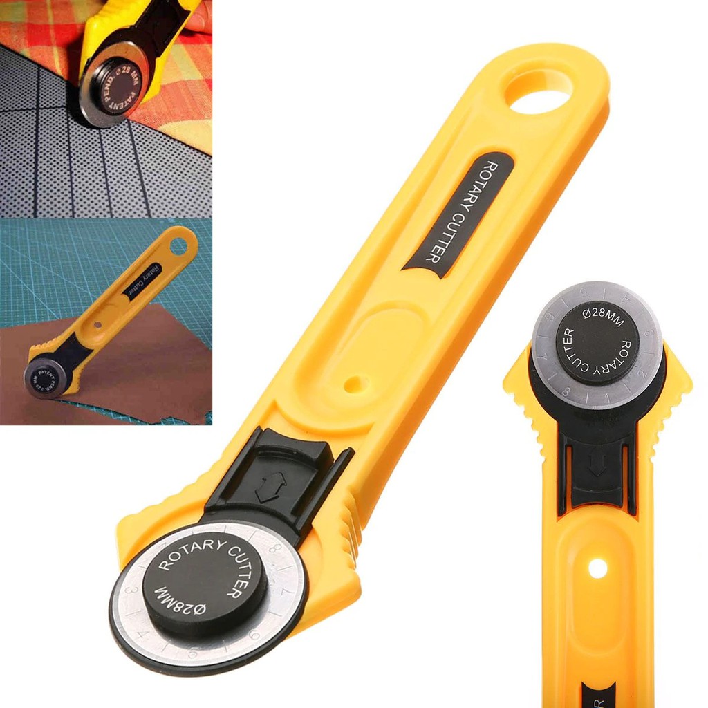 Jual Rotary Cutter 28mm Leather Tools Papercraft Handcraft | Shopee ...