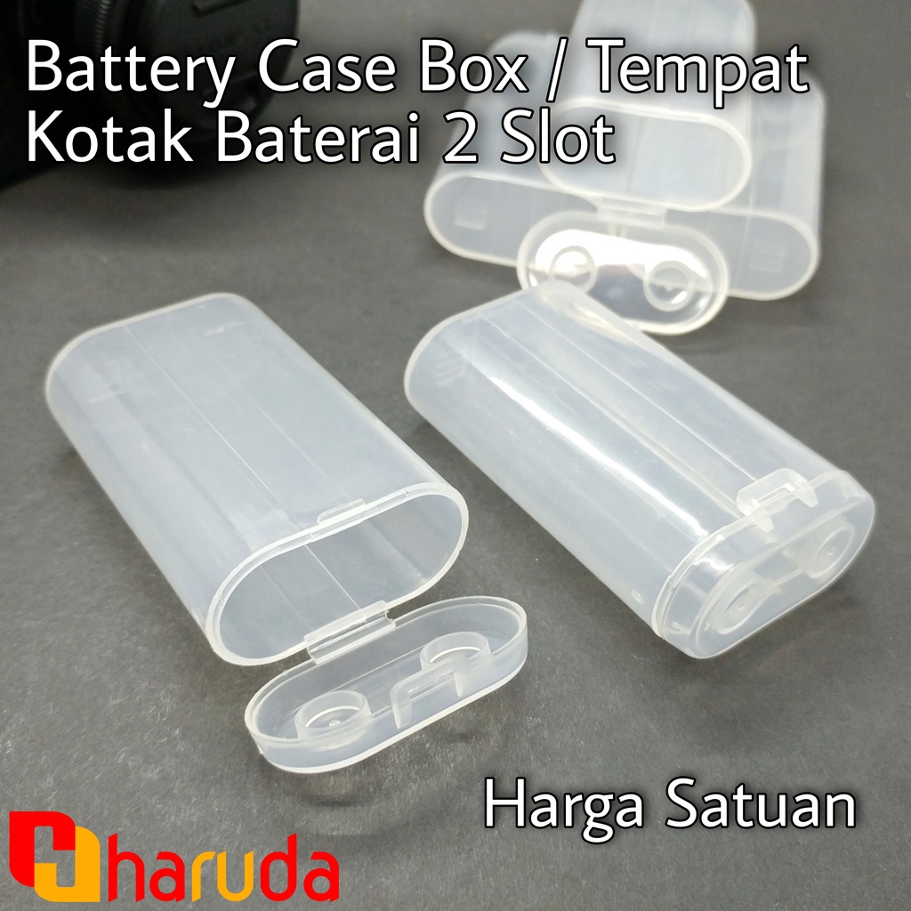 Jual Kotak Box Case Baterai 18650 2 Slot | Shopee Indonesia