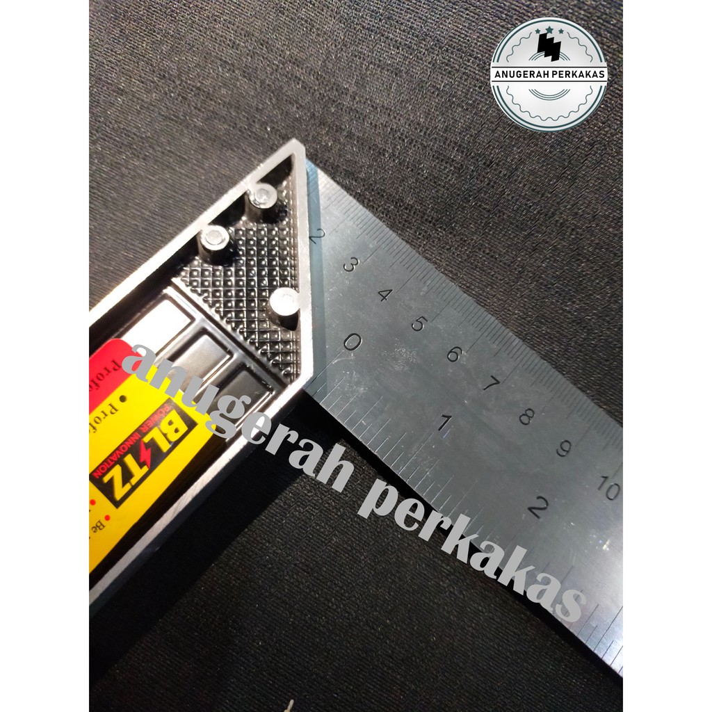 Jual Siku Tukang 30 Cm Penggaris Stainless Super Meteran Pasekon BLITZ ...