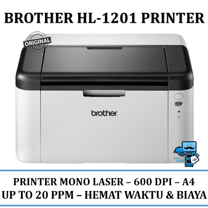 Jual Printer Brother HL-1201 Monochrome Laser Printer - Resmi | Shopee ...