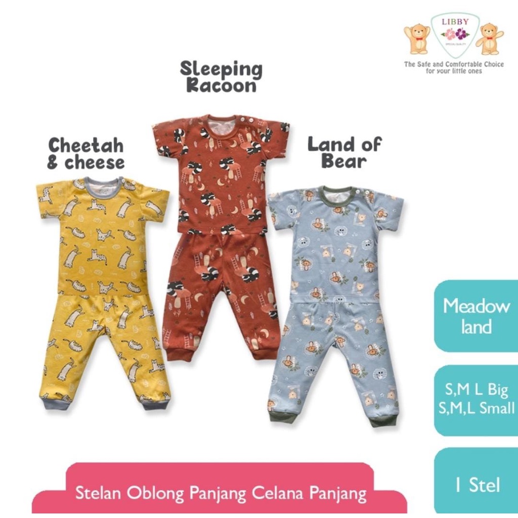 Jual ROBIHAH LIBBY BABY SETELAN LENGAN PENDEK CELANA PANJANG KANCING ...