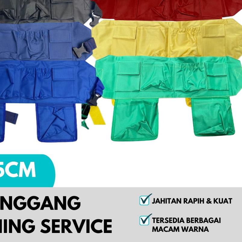 Jual TAS PINGGANG CLEANING SERVICE ( CADDY BAG ) | Shopee Indonesia