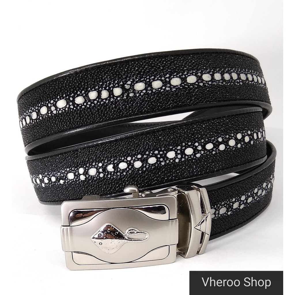 Jual Ikat Pinggang Kulit Ikan Pari Duri Asli - Pria | Shopee Indonesia