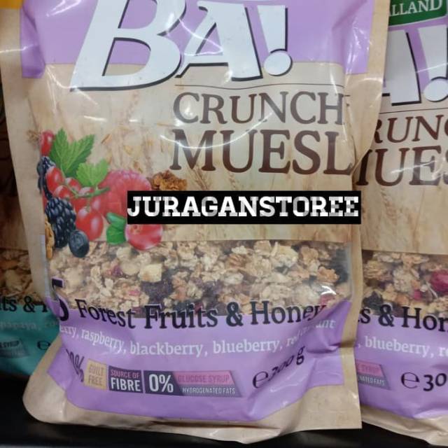 Jual Ba bakeland crunchy muesli fores 300gr | Shopee Indonesia