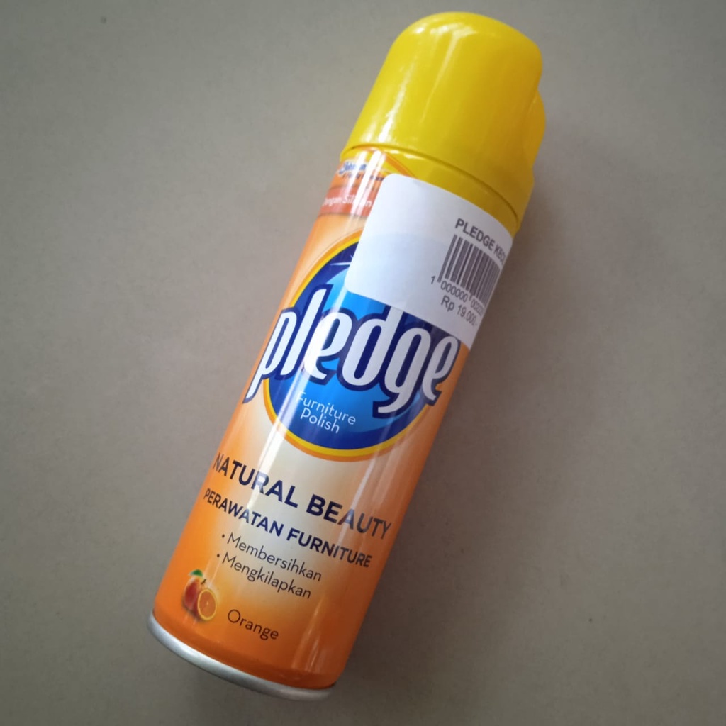 Jual Pledge Aerosol Lemon / Orange 330 gr, 160 gr Besar Pembersih Body ...