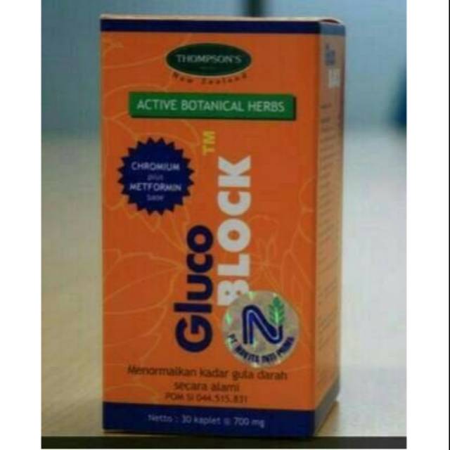 Jual GLUCOBLOCK (suplemet untuk diabetes) | Shopee Indonesia