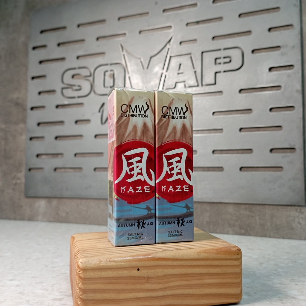 Jual Kaze Autumn Aki Salt Nic 35mg 15ml | Shopee Indonesia