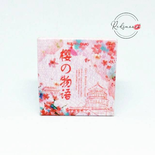 Jual [45 pcs] Sticker deco / sticker box bunga sakura aesthetic stiker ...