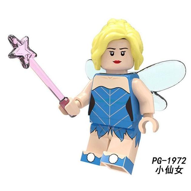 Jual PG1972 Tinkerbell Periwinkle Peri Fairy Disney Minifigure Brick ...