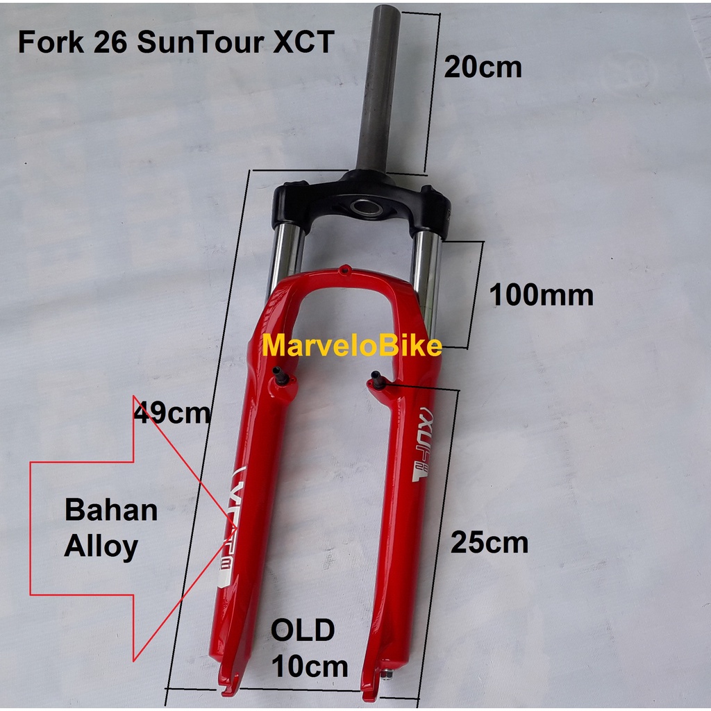 Jual Fork Sepeda 26 MTB SunTour XCT Suspension | Shopee Indonesia