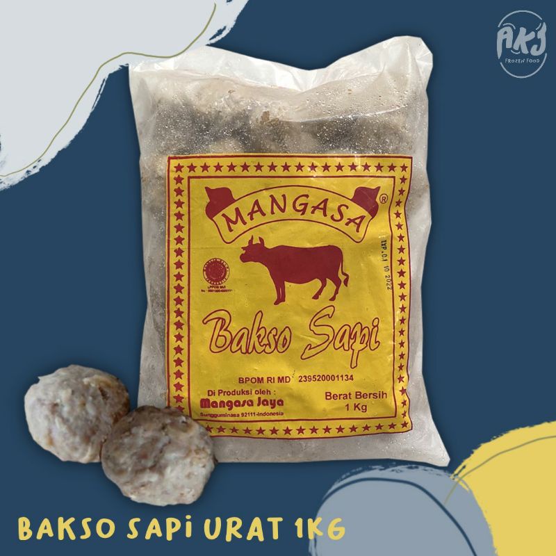 Jual Bakso Sapi Urat Mangasa 1kg | Shopee Indonesia