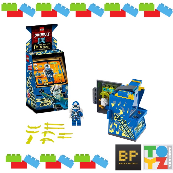 Jual LEGO Ninjago 71715 Jay Avatar Arcade Pod | Shopee Indonesia