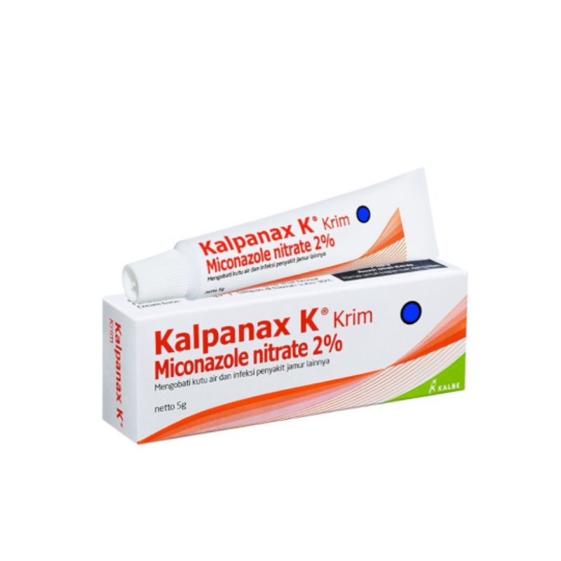 Jual KALPANAX CREAM 5 GRAM MICONAZOLE JAMUR PANU KADAS KURAP KUTU AIR ...