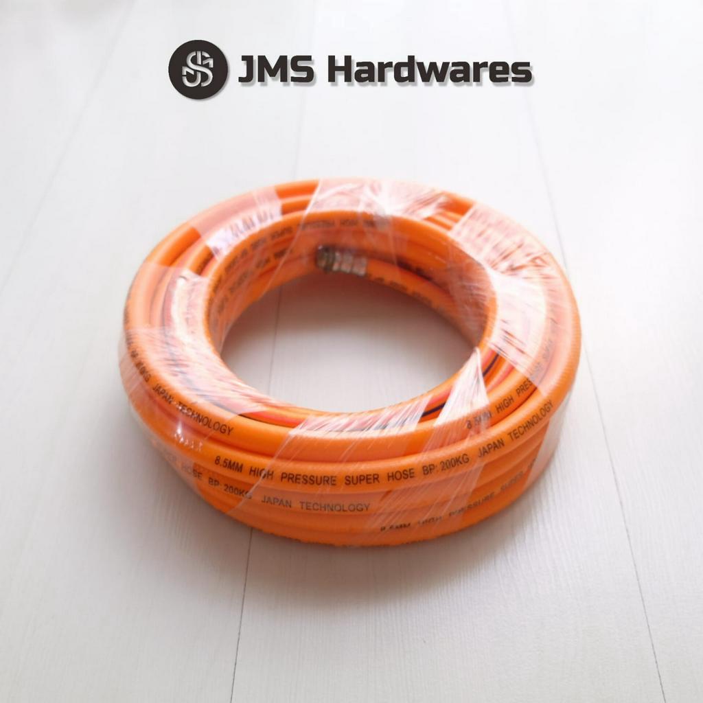 Jual Selang Kompresor 10M / Selang Air Compressor Hose Kuning Selang ...