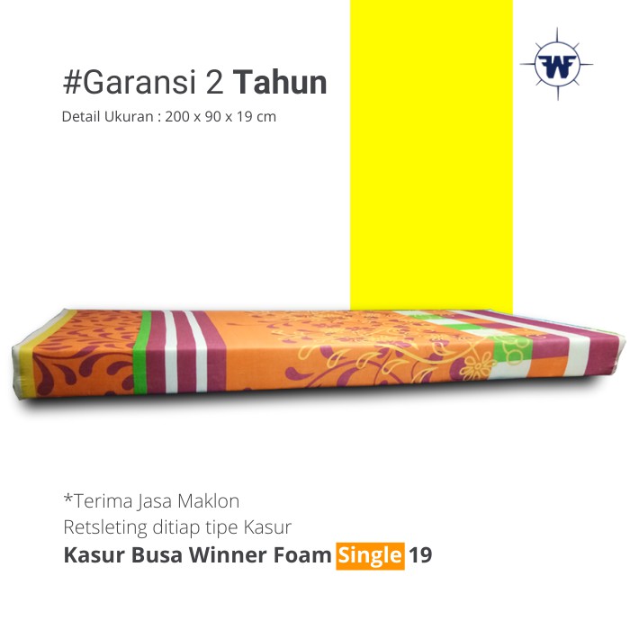 Jual Grosir Kasur Busa Winner Foam 19 Berbagai Ukuran - Busa Premium ...