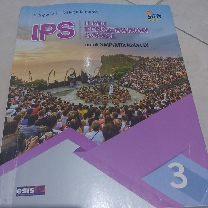 Jual BUKU IPS SMP KLS IX/KLS 3 SMP (BEKAS) | Shopee Indonesia