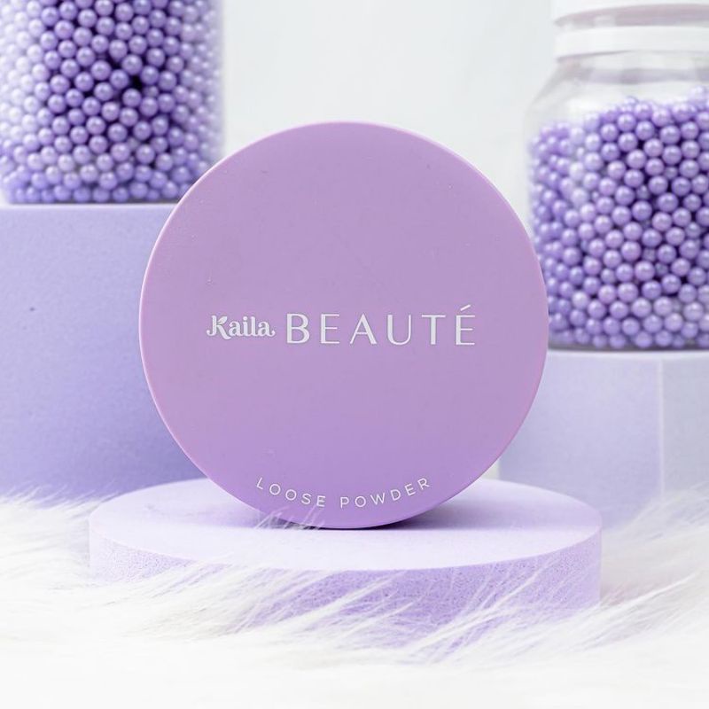 Jual KAILA BEAUTE GLOW COME TRUE LOOSE POWDER 15 GR | Shopee Indonesia