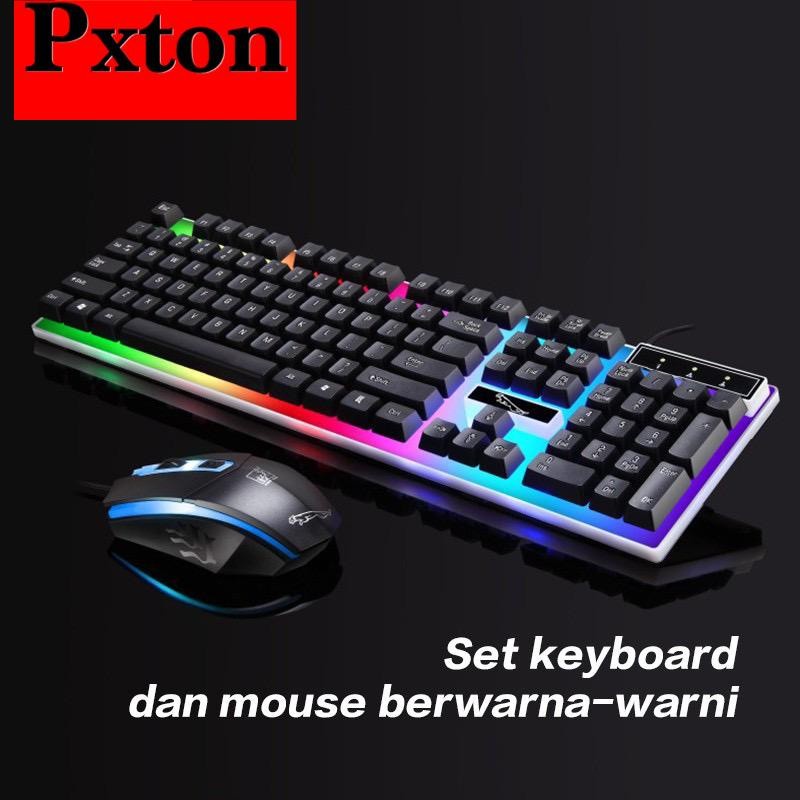 Jual Keyboard Gaming dan Mouse RGB / Set Gaming Mouse dan Keyboard ...